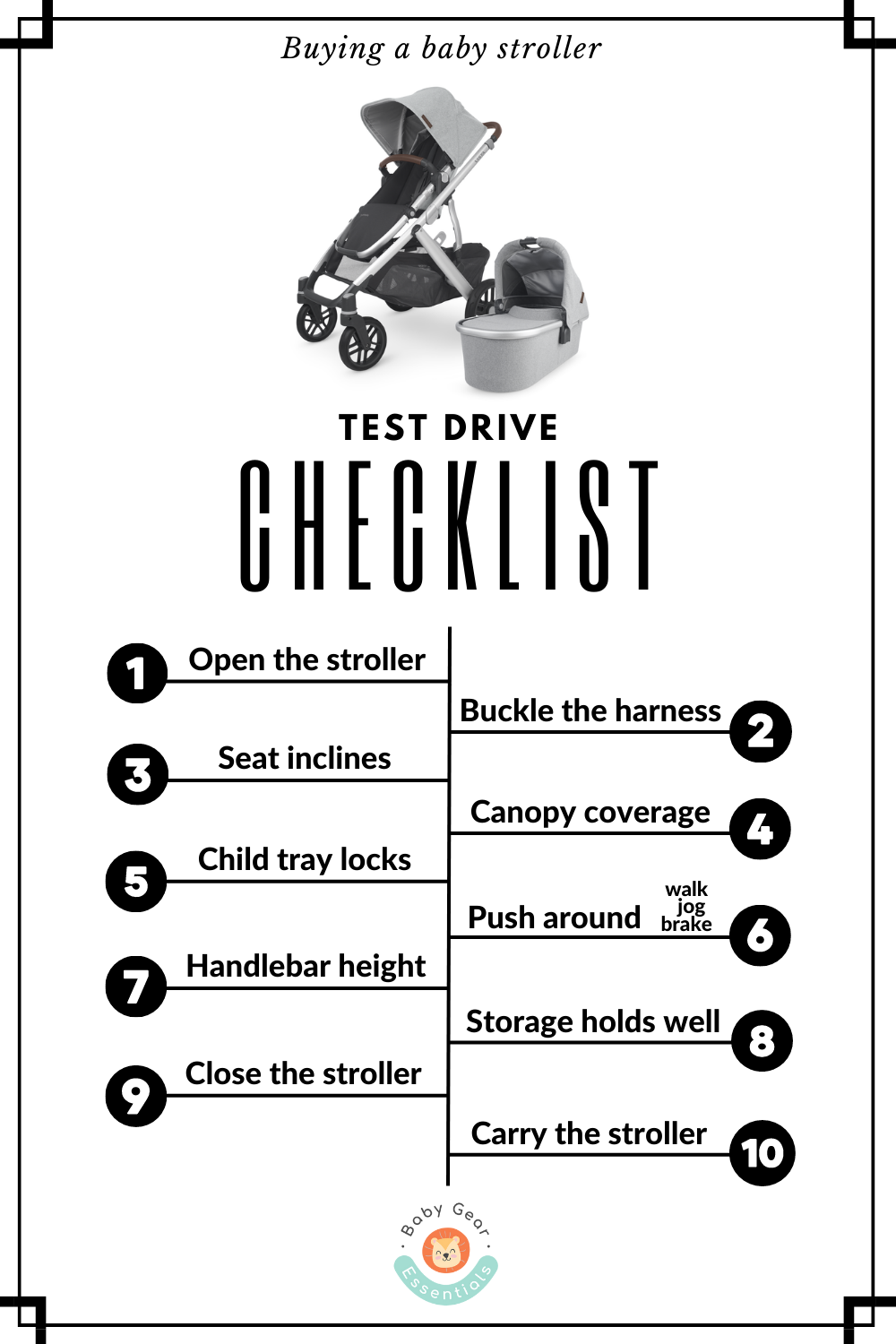 Baby Stroller Buying Guide: 5 Considerations to Buy the Best